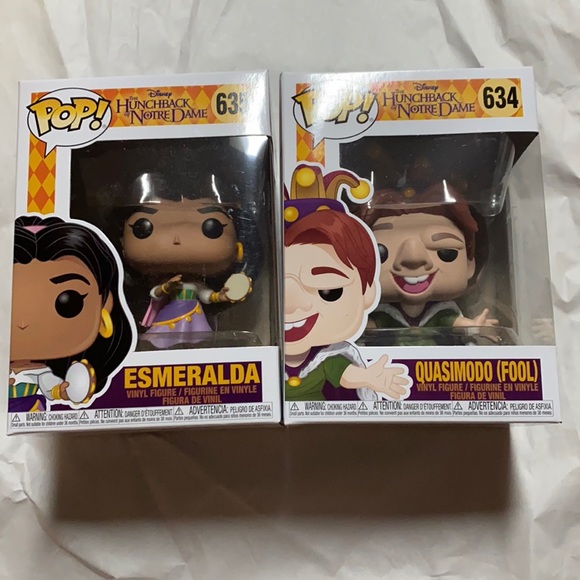 pop | Other | New The Hunchback Of Notre Dame Pop Duo Nib | Poshmark